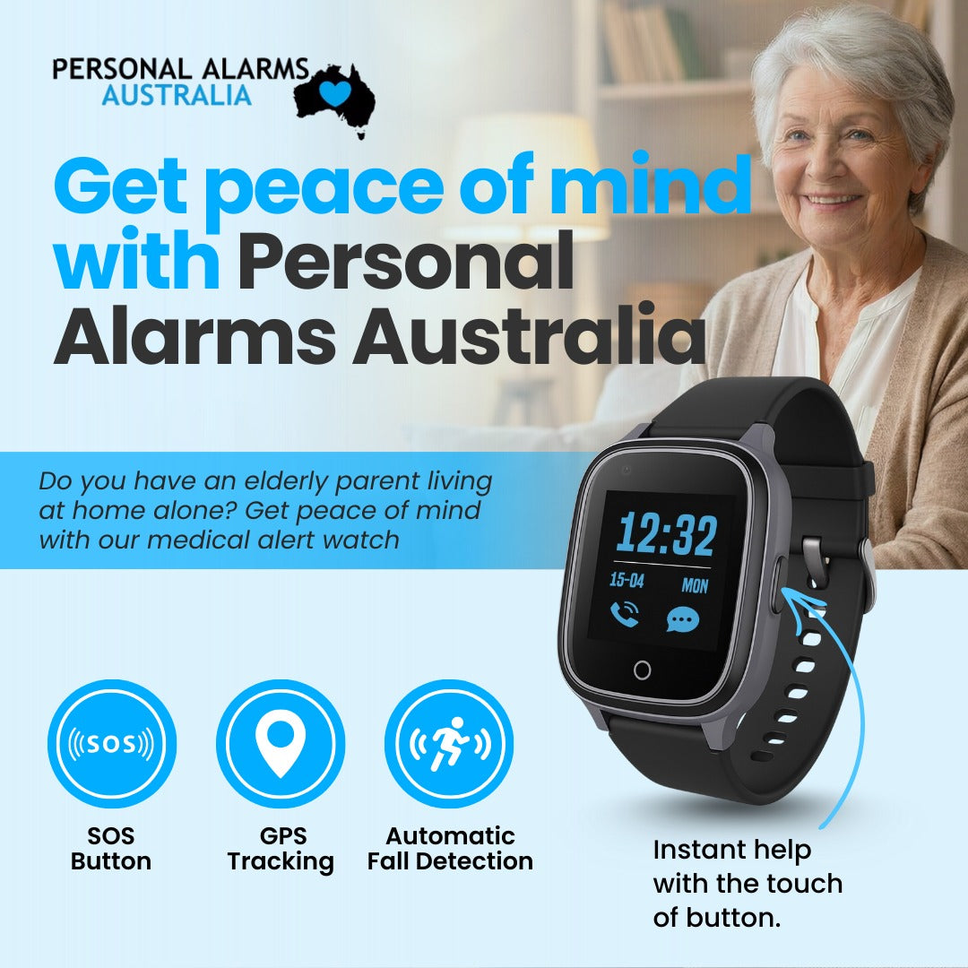 Medical Alert Watch for Elderly – Personal Alarms Australia